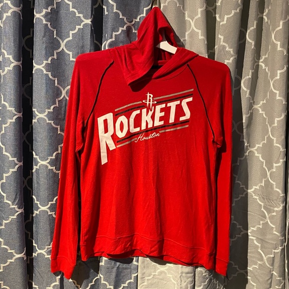 NBA | Tops | Houston Rockets Womens Long Sleeves Tops With Hoodie ...